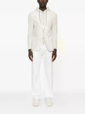 Eleventy Layered Blazer - Neutrals