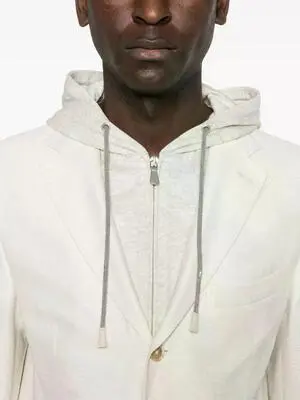 Eleventy Layered Blazer - Neutrals