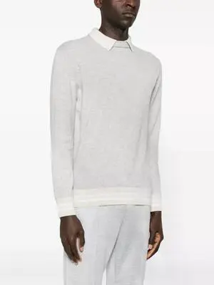 Eleventy Polo Collar Sweater