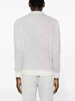 Eleventy Polo Collar Sweater