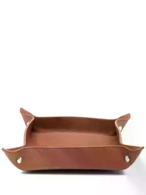 Eleventy Leather Tray - Brown