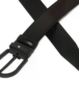 Montblanc Leather Belt - Black