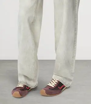 Loewe Leather Ballet Runner 2.0 Sneakers - Brown