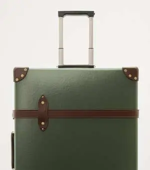 GLOBE-TROTTER Large Centenary 4-wheel Suitcase - Green
