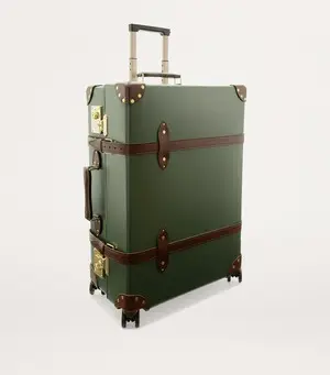 GLOBE-TROTTER Large Centenary 4-wheel Suitcase - Green