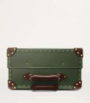 GLOBE-TROTTER Large Centenary 4-wheel Suitcase - Green