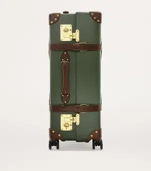 GLOBE-TROTTER Large Centenary 4-wheel Suitcase - Green