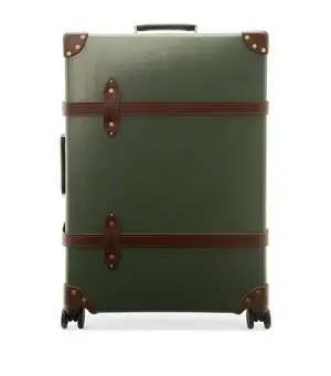 GLOBE-TROTTER Globe-Trotter Large Centenary 4-Wheel Suitcase Green