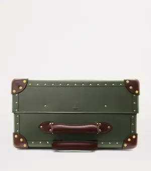 GLOBE-TROTTER Large Centenary 4-wheel Suitcase - Green