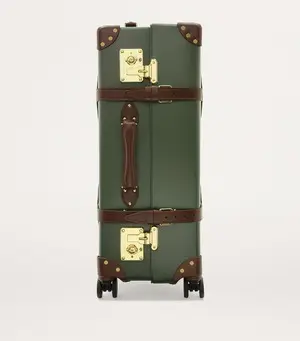 GLOBE-TROTTER Large Centenary 4-wheel Suitcase - Green