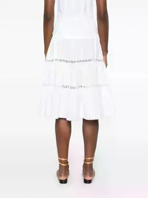 Ermanno Scervino Lace-detailed Midi Skirt