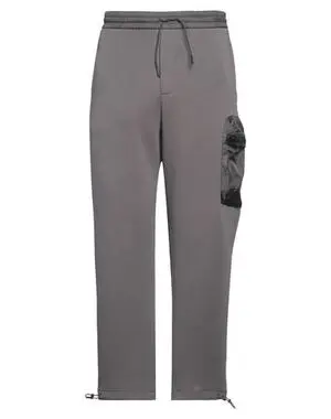 Emporio Armani Cotton-blend Cargo Pants - Grey
