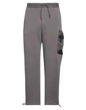 Emporio Armani Cotton-blend Cargo Pants - Grey