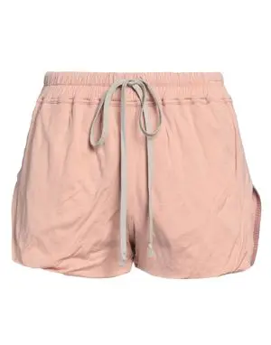 Rick Owens Cotton Jersey Drawstring Shorts