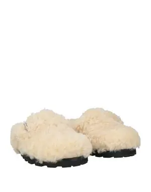 JIL SANDER Shearling Leather Clogs