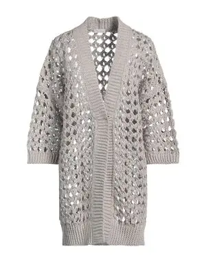 Brunello Cucinelli Cardigan Size Jute, Cotton, Polyamide