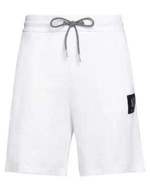 Armani Exchange French Terry Shorts - White