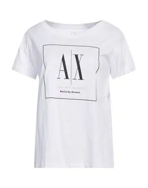 Armani Exchange Logo-print Cotton T-shirt - White