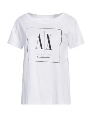 Armani Exchange Logo-print Cotton T-shirt - White