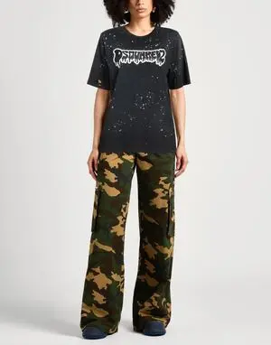 Dsquared2 Logo-print Tie-dyed Cotton T-shirt