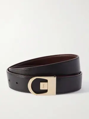 Saint Laurent Leather Belt - Black