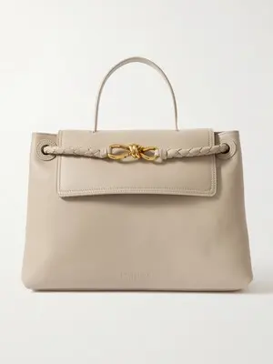 Bottega Veneta Ciao Ciao Medium Intrecciato Leather Tote - Neutrals