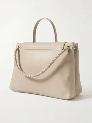 Bottega Veneta Ciao Ciao Medium Intrecciato Leather Tote - Neutrals