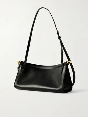 Alaïa Click E/w Small Leather Shoulder Bag - Black