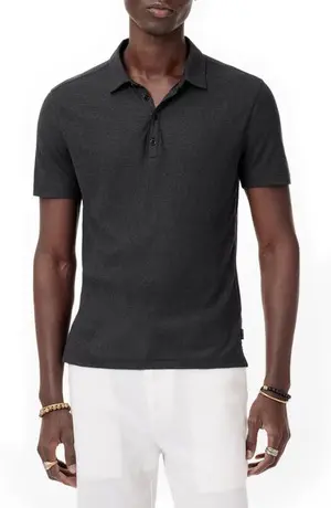 John Varvatos Half Placket Polos For Men