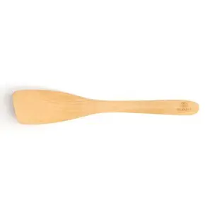 BERARD Contour Olive Wood Curved Spatula