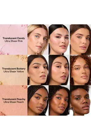 KOSAS Cloud Set Translucent Loose Setting + Blurring Powder - Translucent Peachy