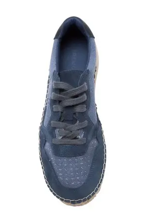 Free People Serendipity Sneaker - Navy Canvas