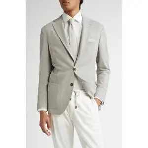Eleventy Single Breasted Stretch Wool Sport Coat