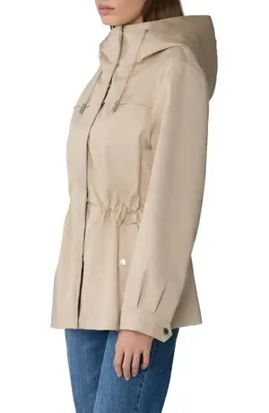 Soia & Kyo Avalynn Water Repellent Rain Coat