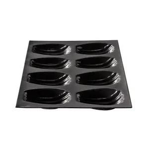 SILPAT Flexipan 8 Madeleines Mold - Black