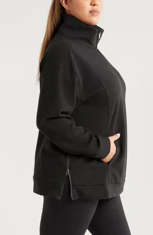 Zella Ottoman Fleece Half Zip