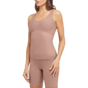 Spanx Spanxshape™ Invisible Cotton Blend Tank Cafe Au Lait