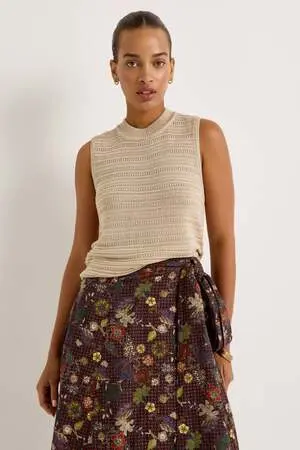MARIE OLIVER Nev Top - Tan