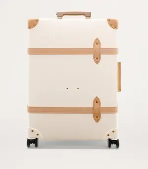 GLOBE-TROTTER Large Safari 4-wheel Suitcase - Ivory