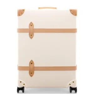 GLOBE-TROTTER Large Safari 4-wheel Suitcase - Ivory