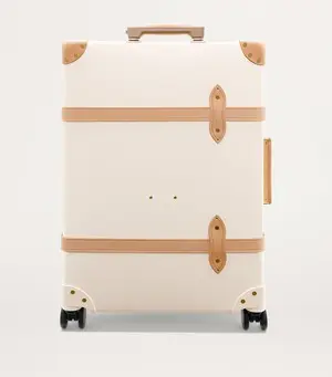 GLOBE-TROTTER Large Safari 4-wheel Suitcase - Ivory