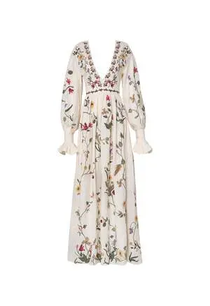 Alma Bosque Cultivo Maxi Dress In Multicolor - 50% Off | Editorialist