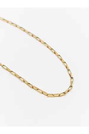 LAPO LOUNGE Cipher Chain Necklace - Gold