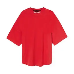 Palm Angels Classic Logo Tee - Red