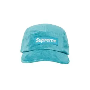 Supreme Suede Camp Cap - Teal
