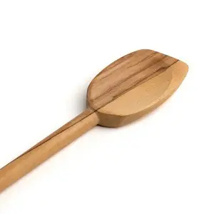 BERARD Handcrafted Olive Wood 12 Inch Pointed Spoon