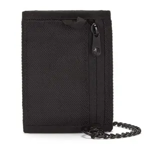 PACSAFE Rfidsafe Z50 Trifold Wallet With Metal Chain