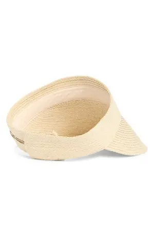 Nordstrom Adjustable Woven Straw Visor