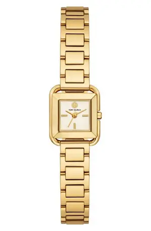 Tory Burch Square Bracelet Watch - Gold