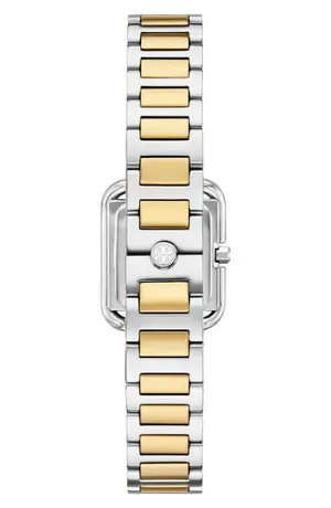 Tory Burch Square Bracelet Watch - Two Tone